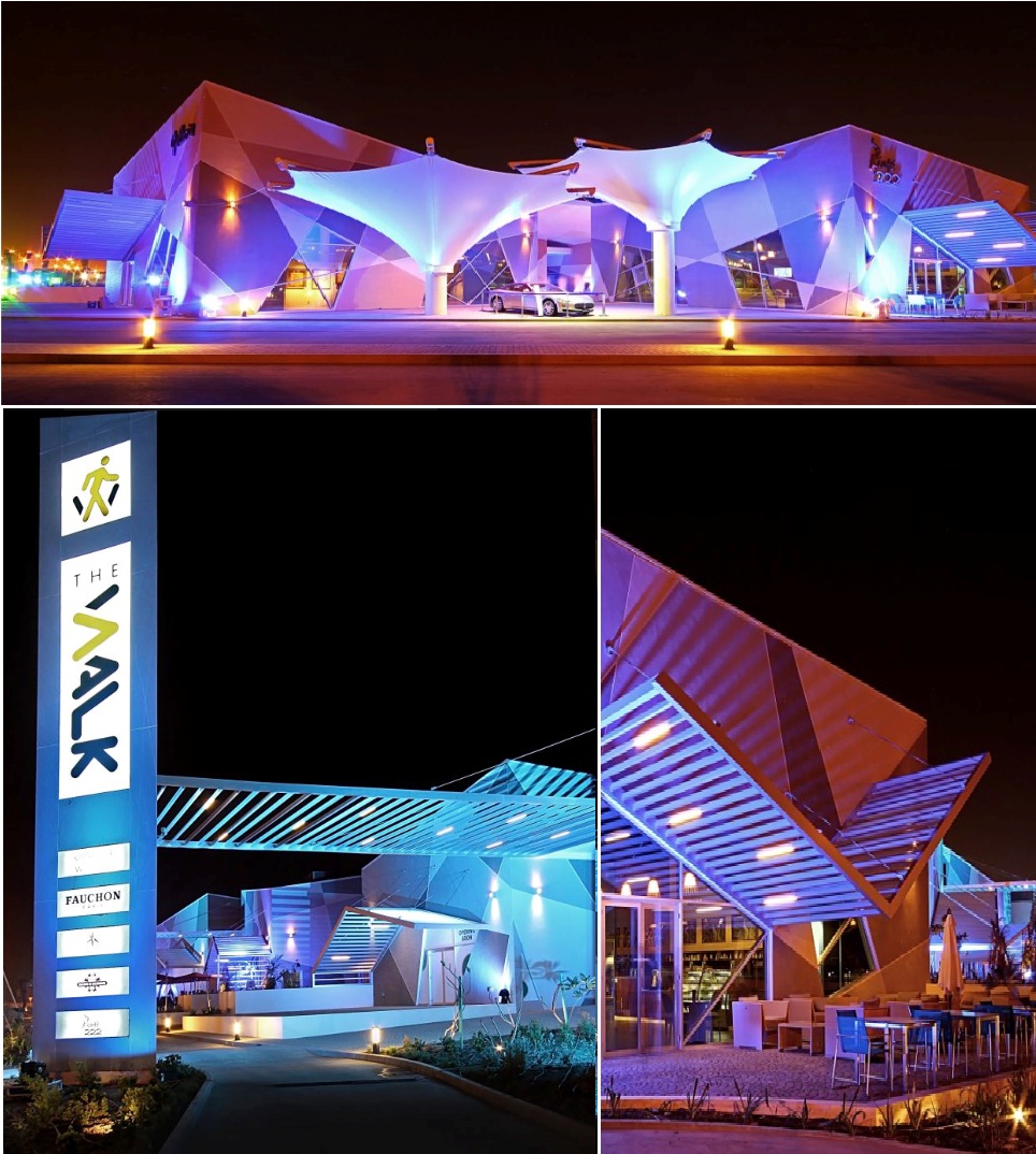 صور ليلية لـ ( ذا ووك الرفاع ) The Walk Bahrain قبل أيام معدودة من ...